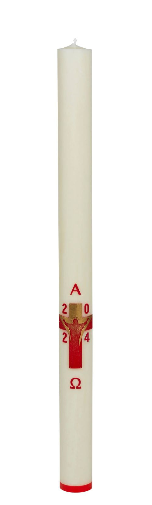 Cierge pascal Croix Glorieuse - Artisanat français | Ciergerie ...