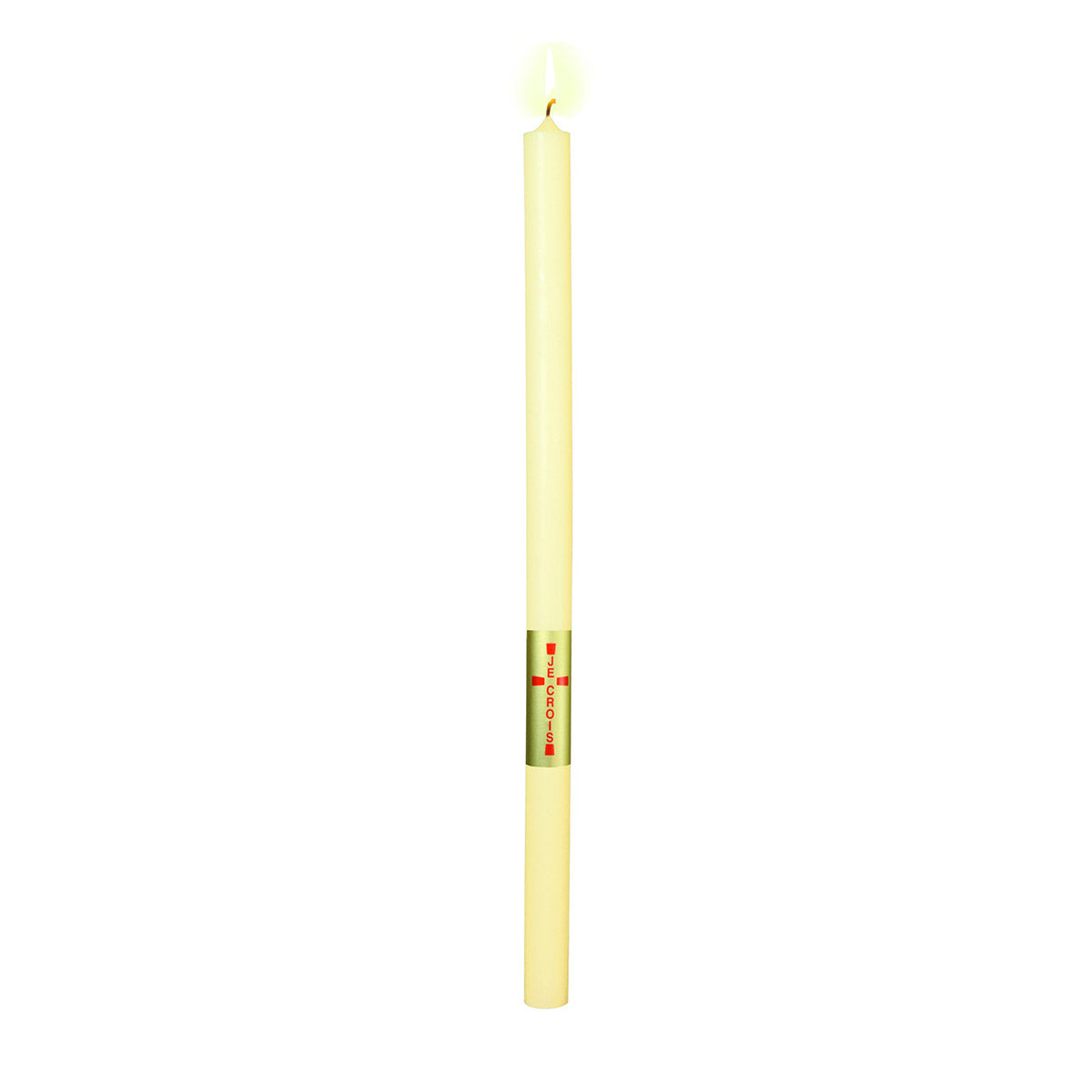 Cierge de communion avec poignée 58 cm (x2) | Ciergerie Desfossés ...